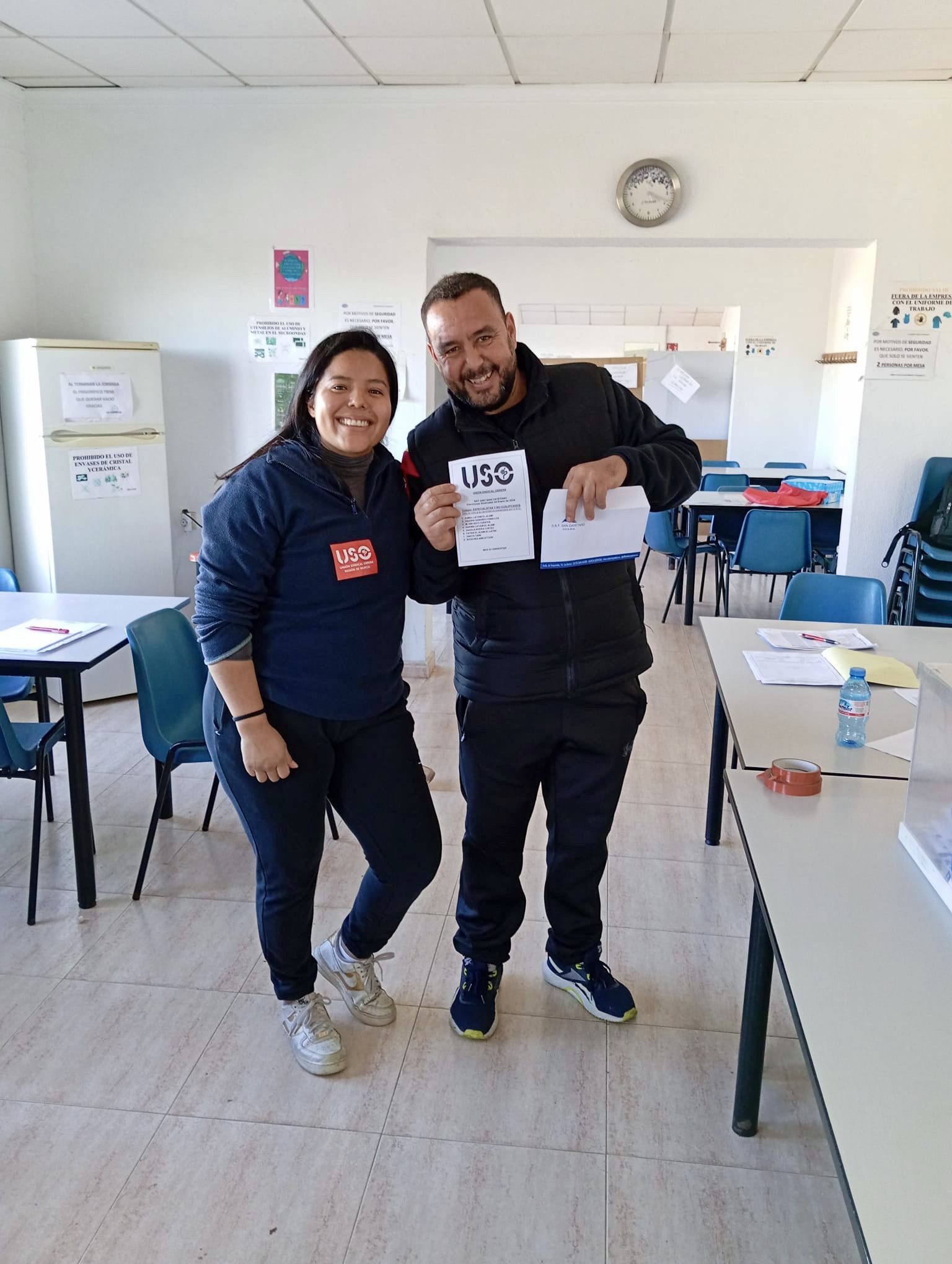 USO industria duplica su representatividad en S.A.T. SAN CAYETANO ...